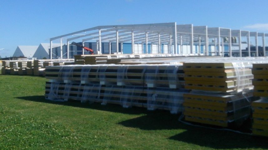 Paneles aislantes de poliuretano PVC PRFV adhesivos sellador